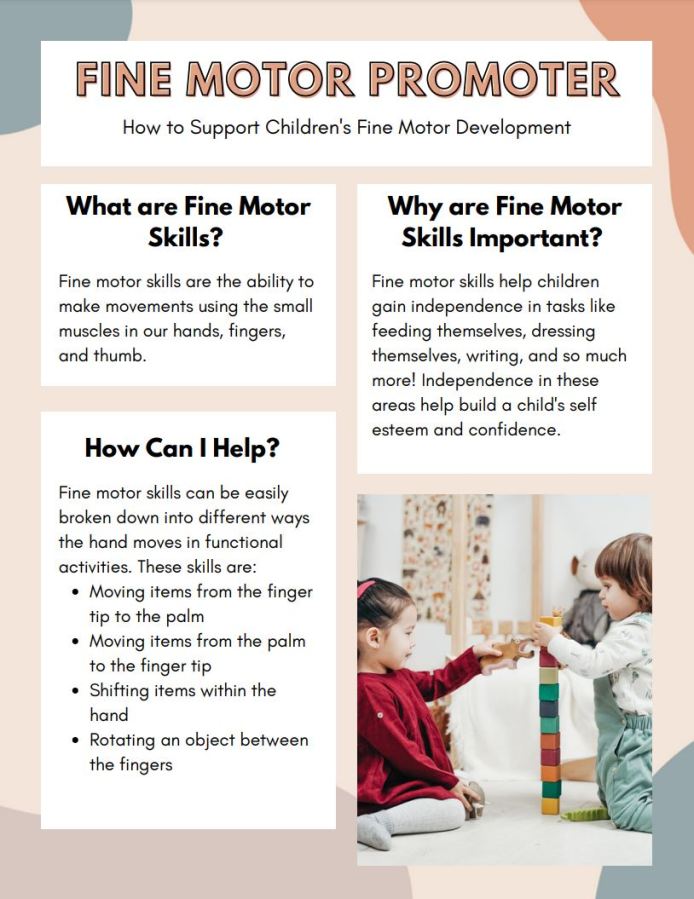 Fine motor play – Verde Valley Occupational Therapy